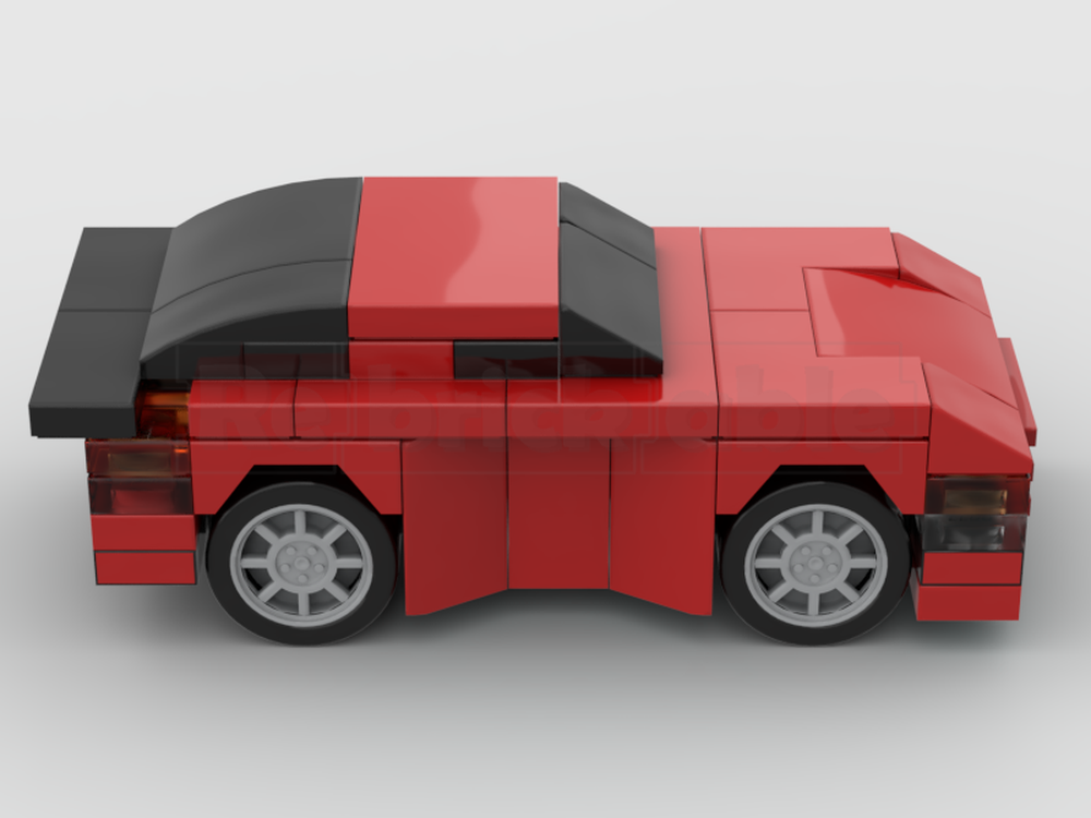 Lego Moc Porsche 944 Turbo By Njdesign Rebrickable Build With Lego