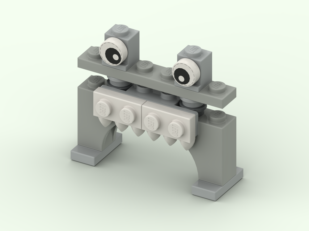 LEGO MOC Big Penny "The Truck Eating Bridge" Microscale by prozack234 ...