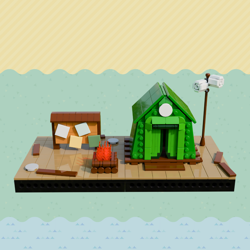 LEGO MOC Resident Services Tent (Modular) by KraftyKoopa | Rebrickable ...