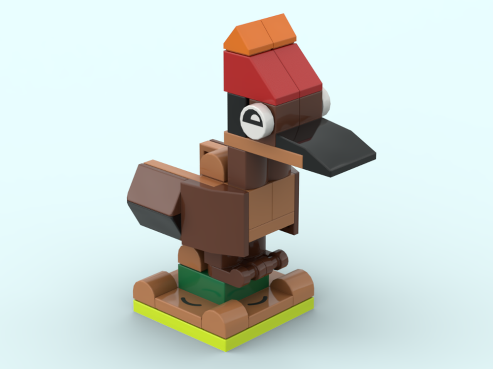 LEGO MOC 11031 Woodpecker by Pikminfan67 | Rebrickable - Build with LEGO
