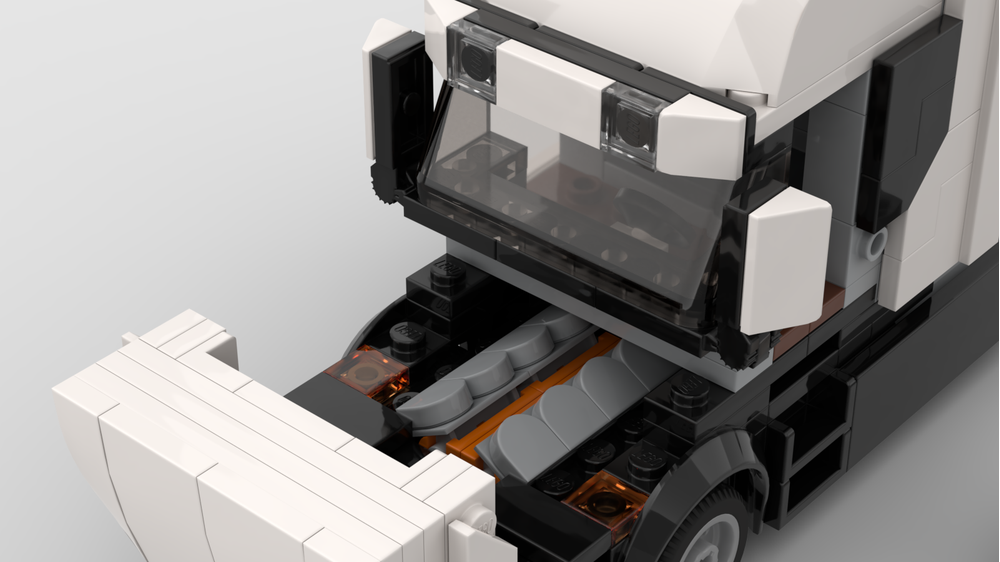 Lego Moc Scania T Series Tractor By Phigeon Rebrickable Build With Lego