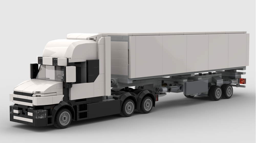 Lego Moc Scania T Series Tractor By Phigeon Rebrickable Build With Lego