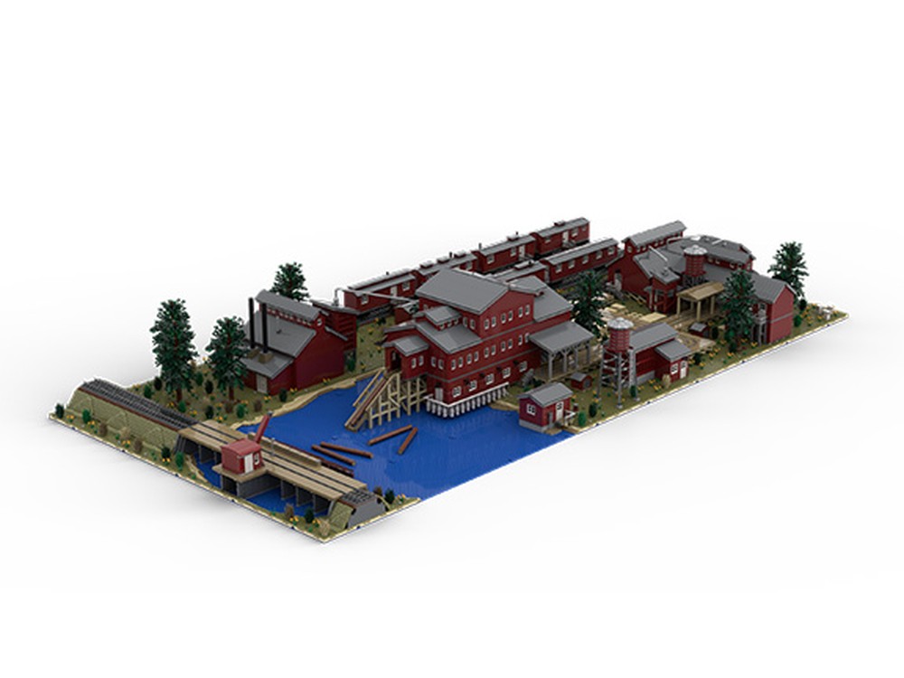 LEGO MOC Sawmill Complete Set by jepaz | Rebrickable - Build with LEGO