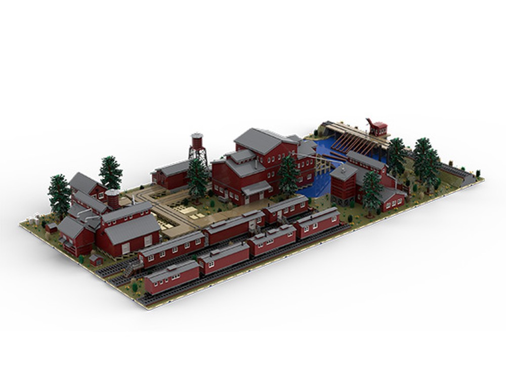 LEGO MOC Sawmill Complete Set by jepaz | Rebrickable - Build with LEGO