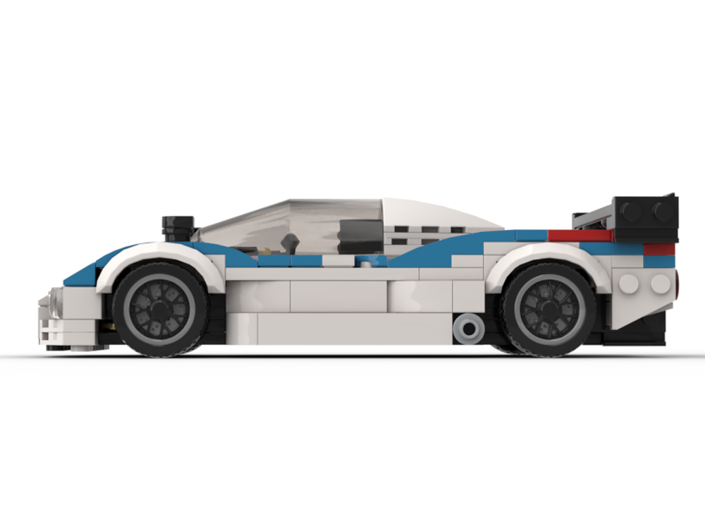 Lego Moc 1984 Lancia Lc2 4 Lancia Martini Racing By Kinetickit
