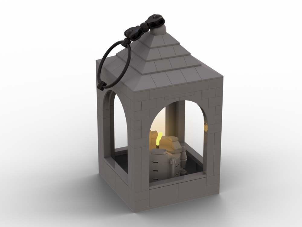 LEGO MOC Lantern by Thomus_Bean | Rebrickable - Build with LEGO