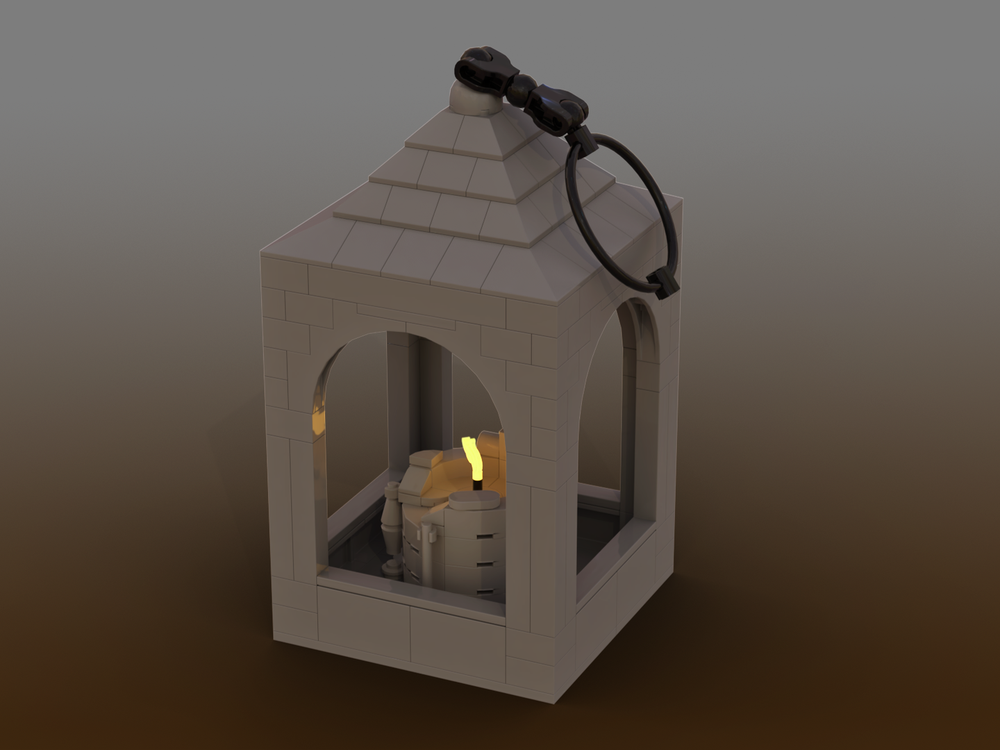 LEGO MOC Lantern by Thomus_Bean | Rebrickable - Build with LEGO