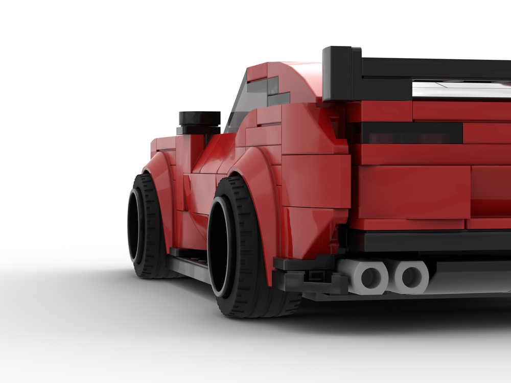 Lego Moc Chevy Camaro Zl1 By Jurilego Rebrickable Build With Lego