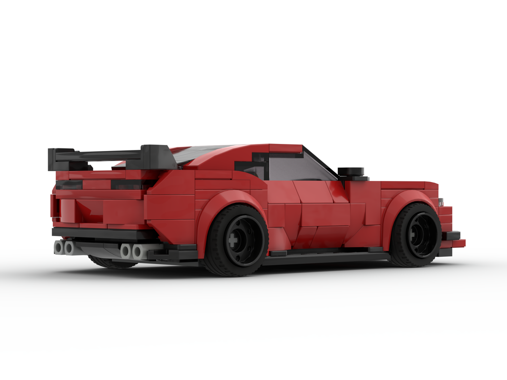 Lego Moc Chevy Camaro Zl1 By Jurilego Rebrickable Build With Lego