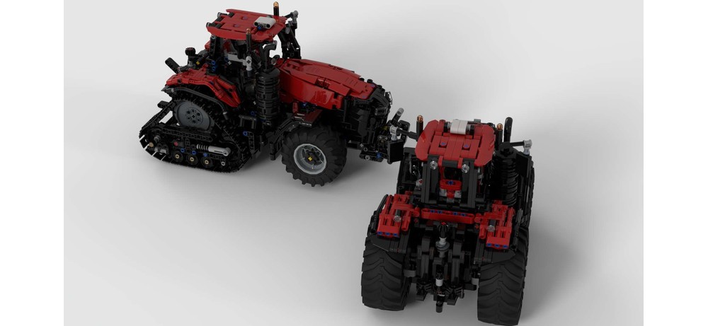 LEGO MOC Case IH Magnum 2019 halftrack tractor (Control+ version) by ...