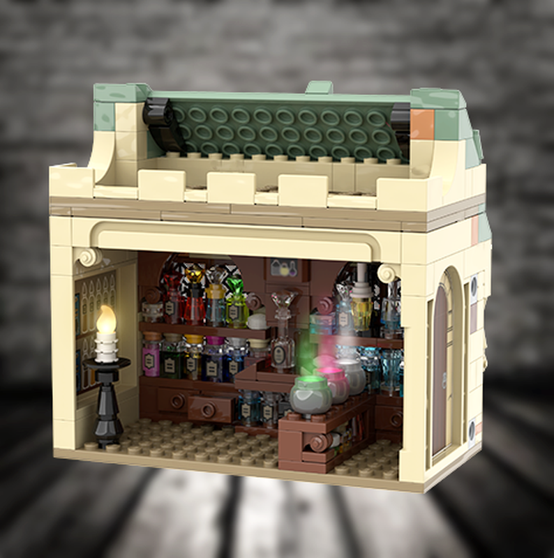 LEGO MOC Slughorn's Potion Class by JD Bricks | Rebrickable - Build ...
