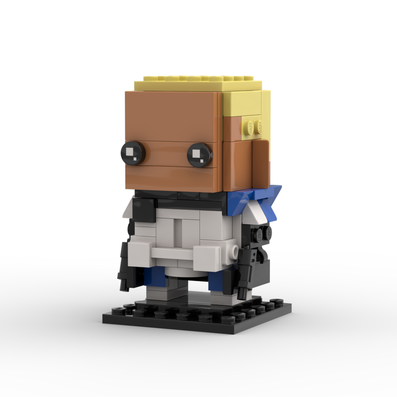 LEGO MOC Captain Rex Brickheadz by SuperSamurai | Rebrickable - Build ...