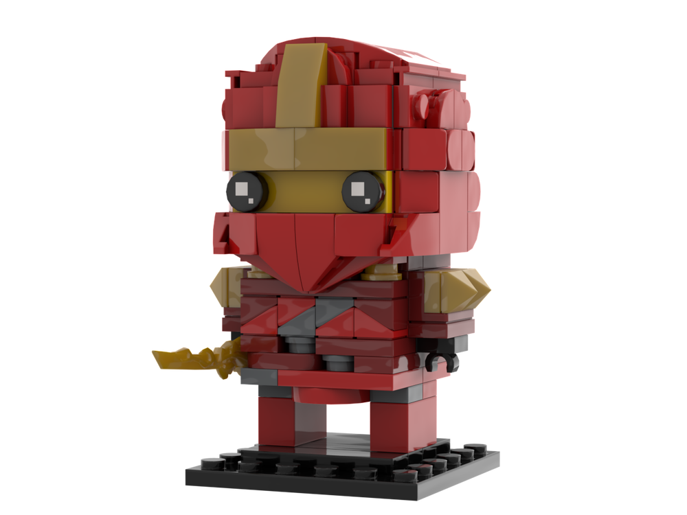 Lego Moc Kai Zx Brickheadz By Ant0noo Rebrickable Build With Lego