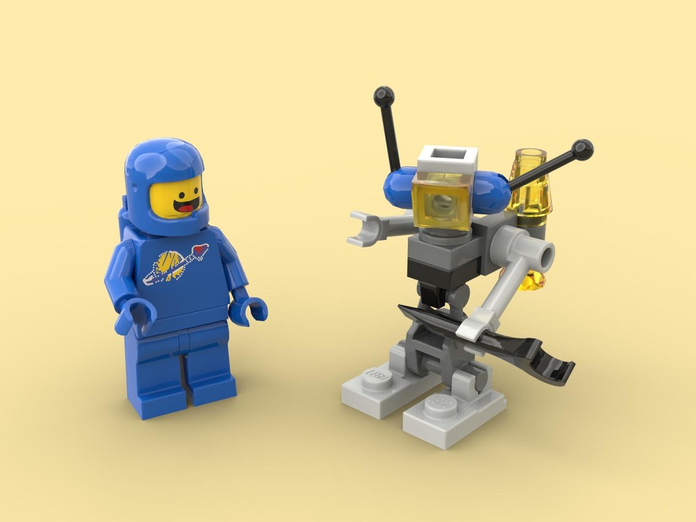 LEGO MOC Space, Benny's robotic friend by pturecki | Rebrickable ...