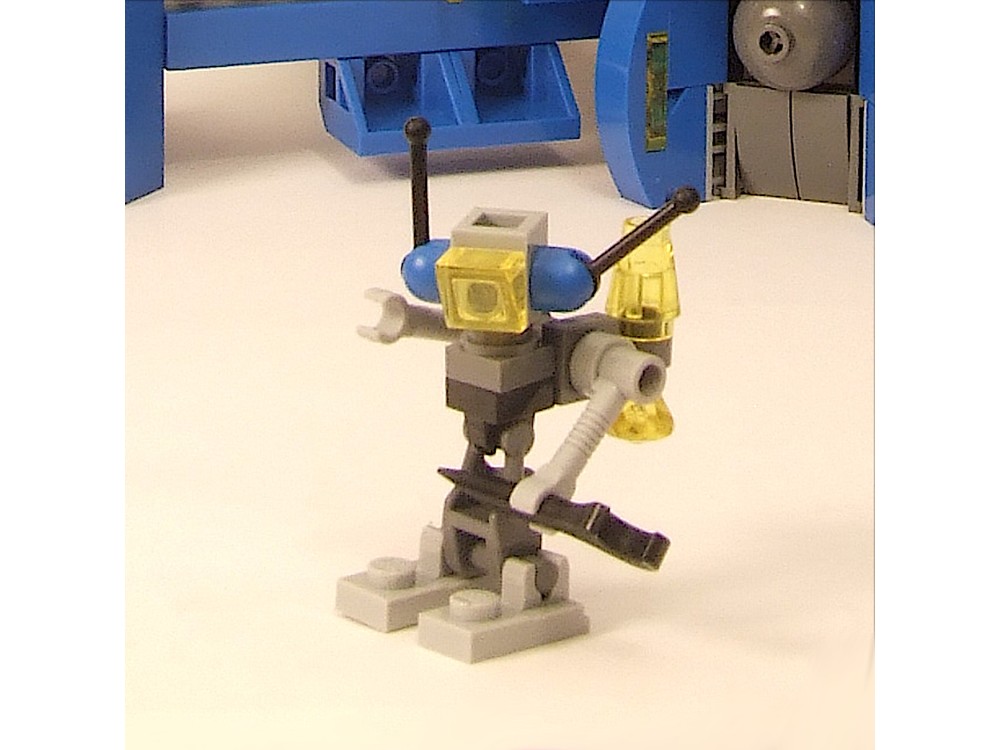 Lego Moc Space Bennys Robotic Friend By Pturecki Rebrickable