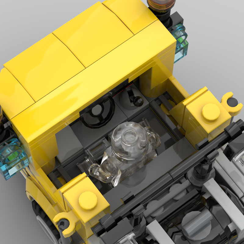 LEGO MOC Construction Heavy Low-Loader by Wacky | Rebrickable - Build with LEGO