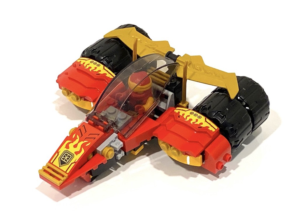 LEGO MOC 71780 Kai's Fire Jet by Stroked_not_Dead. | Rebrickable ...