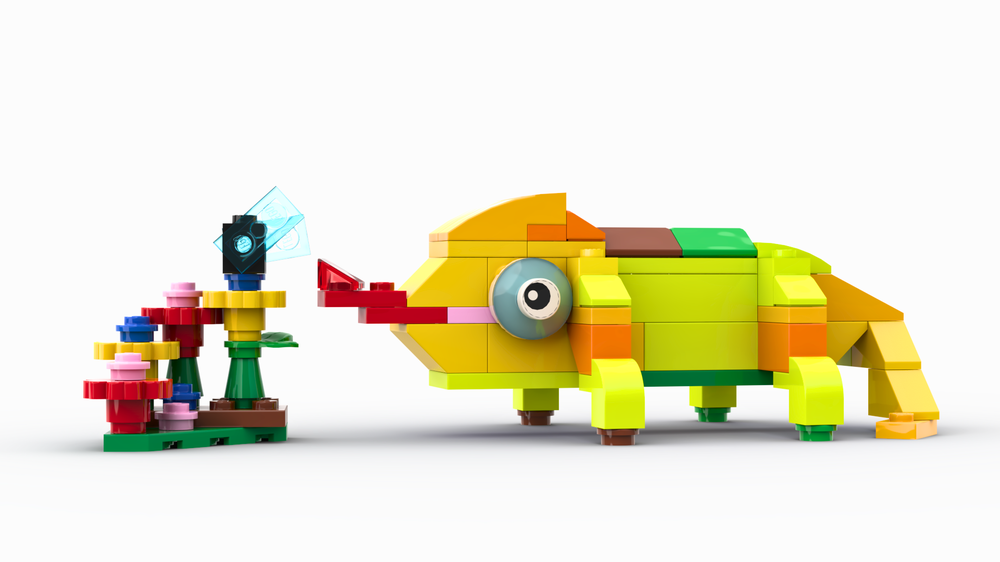 LEGO MOC 11013 Chameleon by Lenarex | Rebrickable - Build with LEGO