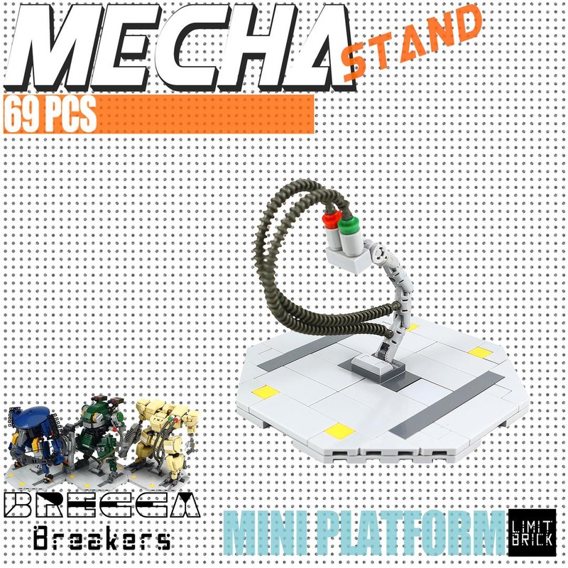 LEGO MOC Breaker Mecha Stand by Limit Brick | Rebrickable - Build with LEGO