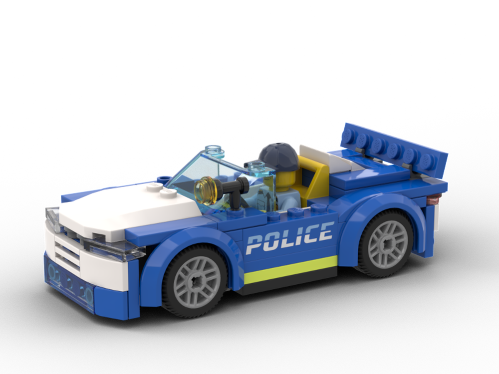 LEGO MOC 60312 - Police Car (Open Air) by hoppepe | Rebrickable - Build ...