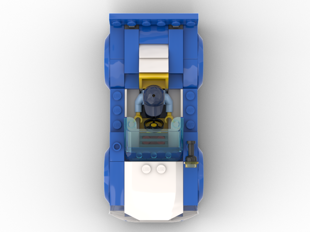 Lego Moc 60312 Police Car Open Air By Hoppepe Rebrickable Build