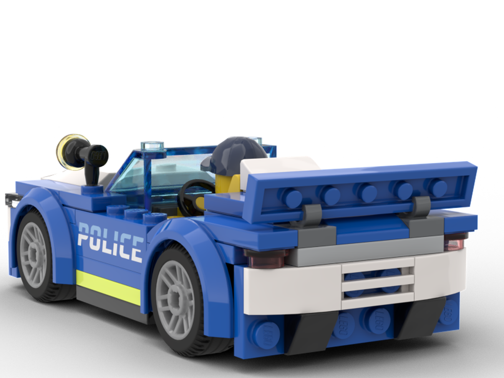 Lego Moc 60312 Police Car Open Air By Hoppepe Rebrickable Build