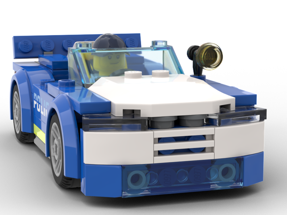 LEGO MOC 60312 - Police Car (Open Air) by hoppepe | Rebrickable - Build ...