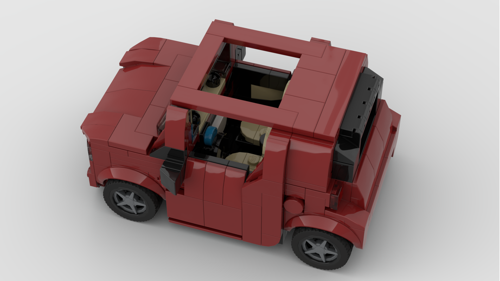 LEGO MOC Smart ForTwo C453 by chichikb | Rebrickable - Build with LEGO