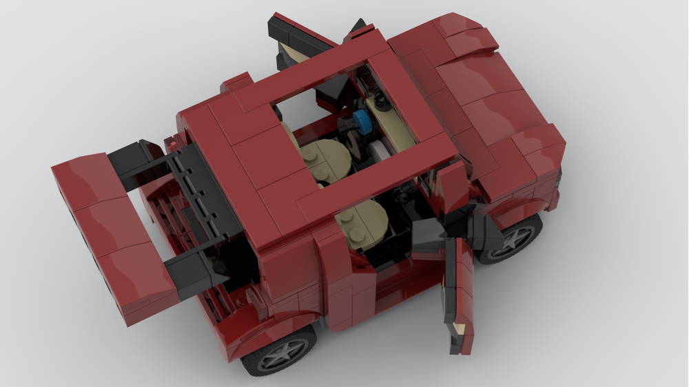 LEGO MOC Smart ForTwo C453 by chichikb | Rebrickable - Build with LEGO