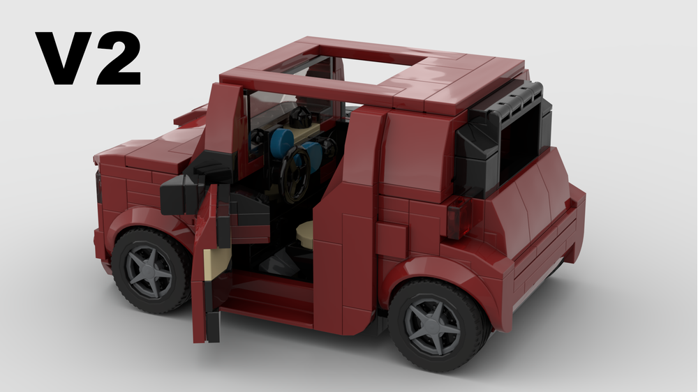 LEGO MOC Smart ForTwo C453 by chichikb | Rebrickable - Build with LEGO