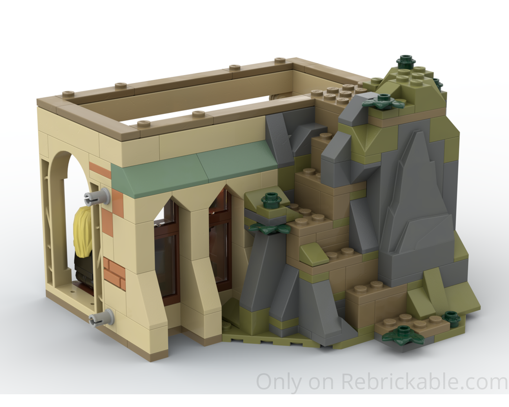 Lego Moc Hp Modular The Quad History Of Magic Class By Gobsmack