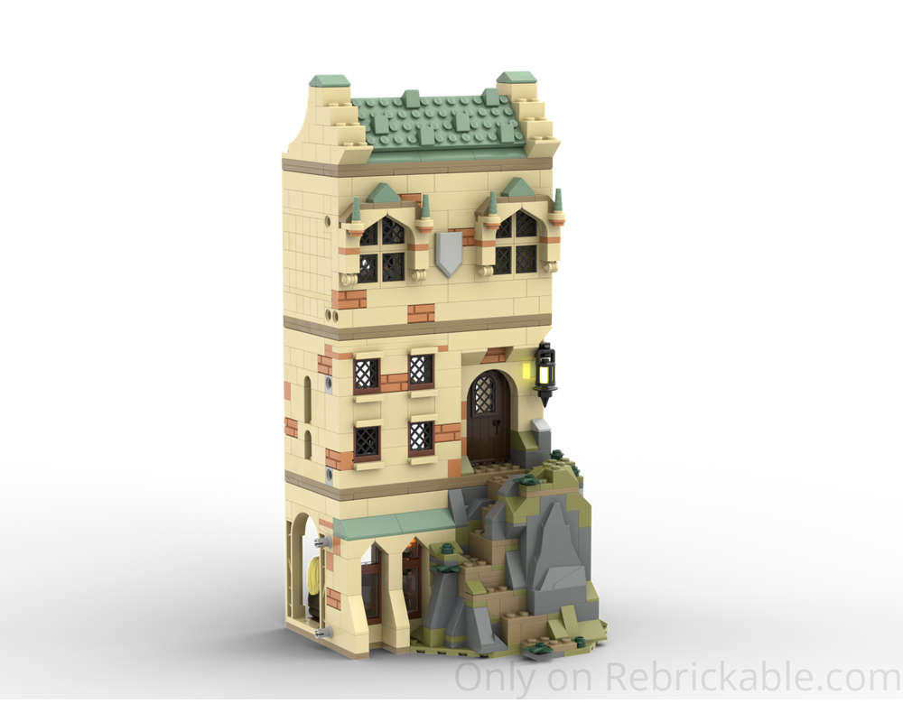 Lego Moc Hp Modular The Quad History Of Magic Class By Gobsmack
