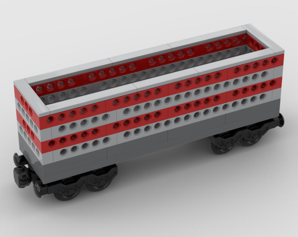 LEGO MOC Freight wagon by turlog | Rebrickable - Build with LEGO