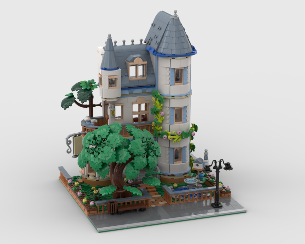 LEGO MOC Modular Display for set 42638 Castle Bed and Breakfast by ...