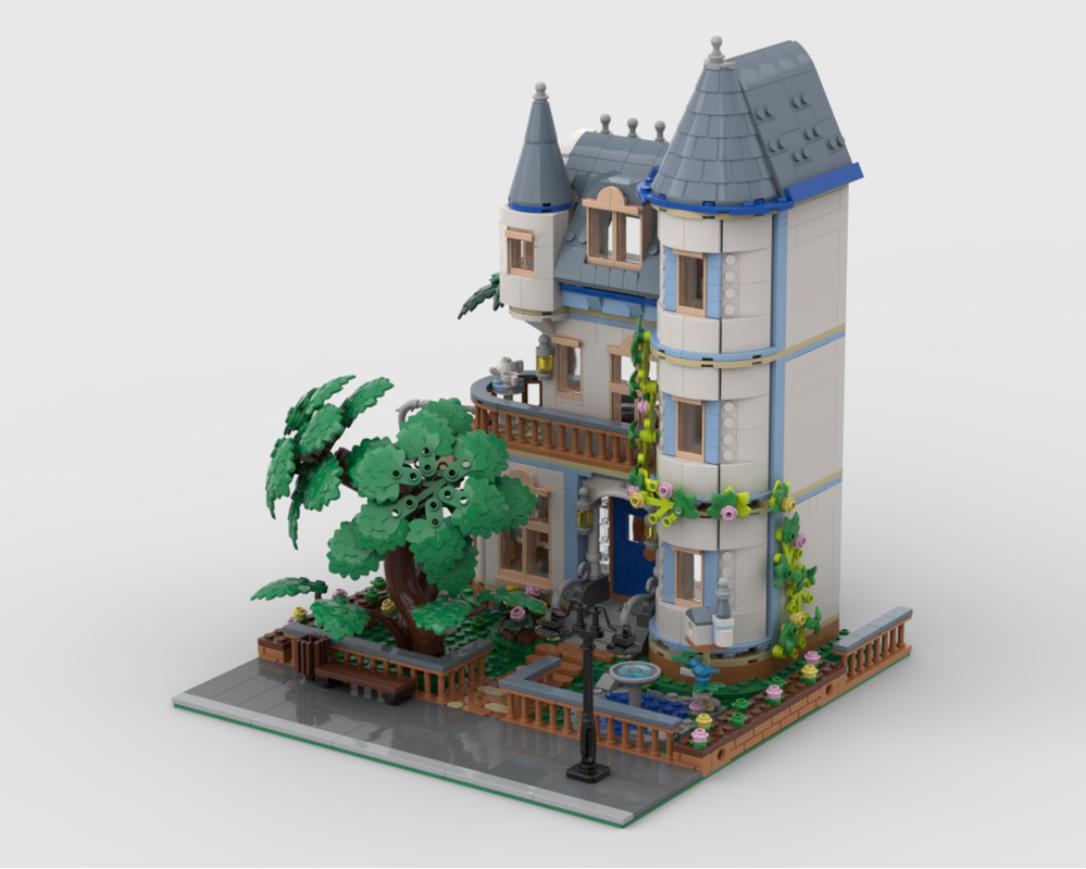LEGO MOC Modular Display for set 42638 Castle Bed and Breakfast by ...
