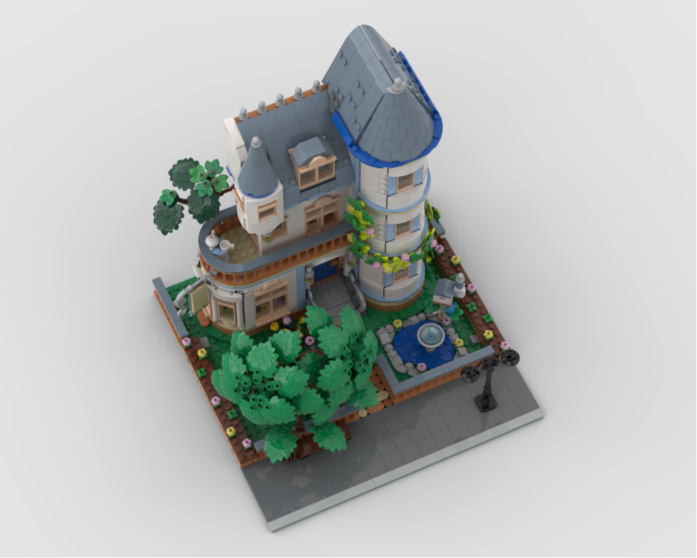 LEGO MOC Modular Display for set 42638 Castle Bed and Breakfast by ...