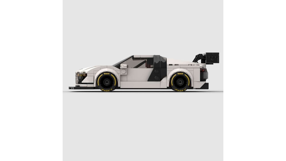 Lego Moc Audi R8 Lms Ultra 2013er Version By Totti2888 Rebrickable