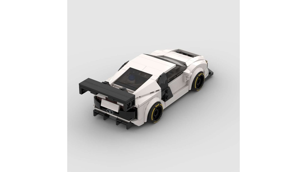 Lego Moc Audi R8 Lms Ultra 2013er Version By Totti2888 Rebrickable