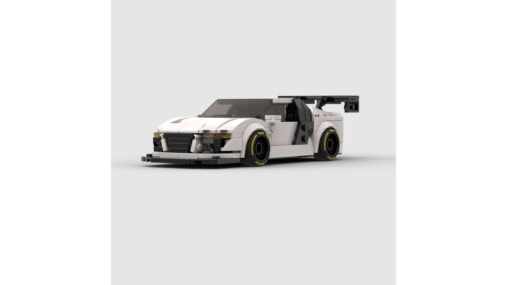 Lego Moc Audi R8 Lms Ultra 2013er Version By Totti2888 Rebrickable