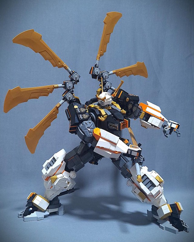 LEGO MOC Upgraded LEGO 71821 Cole's Titan Dragon Mech v1.5 by Mechalaro ...