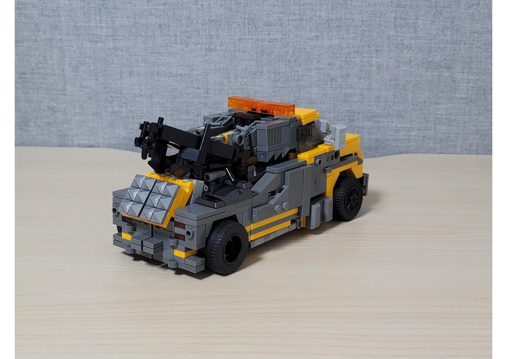 Lego Moc Transformer Battletrap By Wowblock Rebrickable Build With Lego