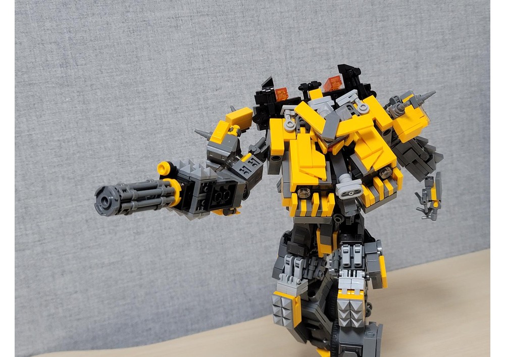 Lego Moc Transformer Battletrap By Wowblock Rebrickable Build With Lego