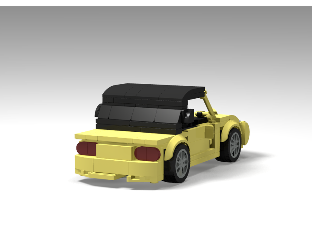 Lego Moc Mazda Mx 5 Nb By Pv Mocs Rebrickable Build With Lego