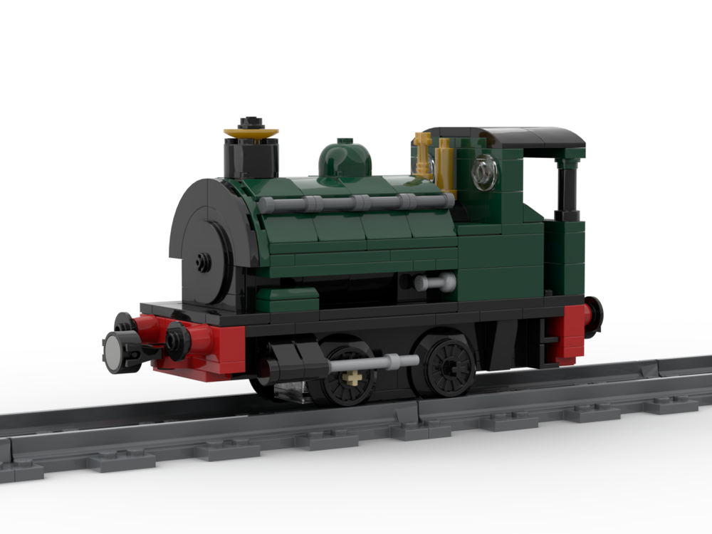 LEGO MOC GWR 0-4-0ST steam shunter - Circuit Cubes by iron_foot ...