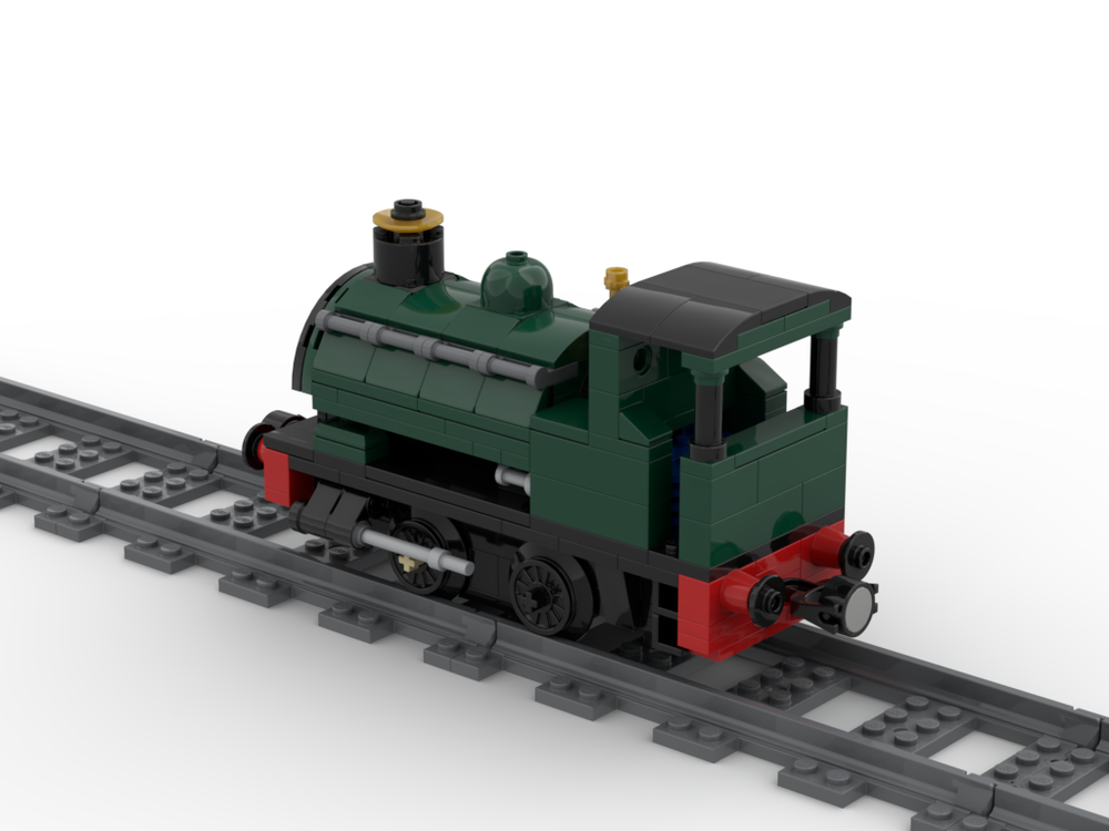 LEGO MOC GWR 0-4-0ST steam shunter - Circuit Cubes by iron_foot ...