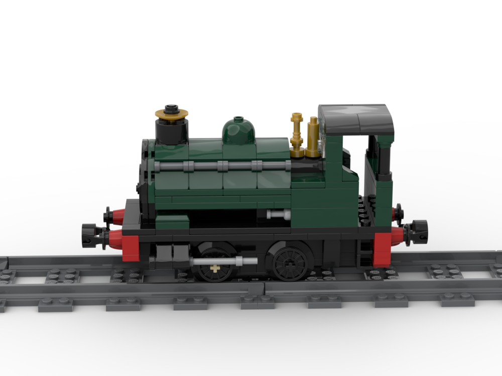LEGO MOC GWR 0-4-0ST steam shunter - Circuit Cubes by iron_foot ...