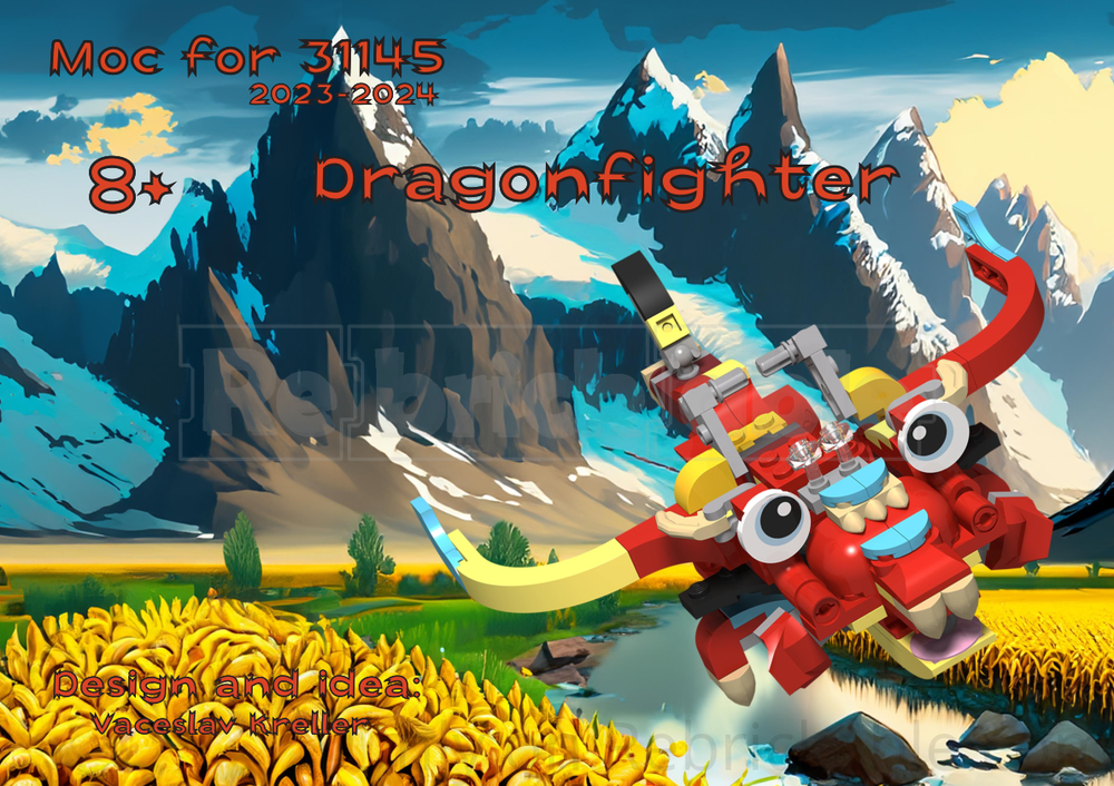 LEGO MOC 31145 - Dragonfighter by Minka | Rebrickable - Build with LEGO