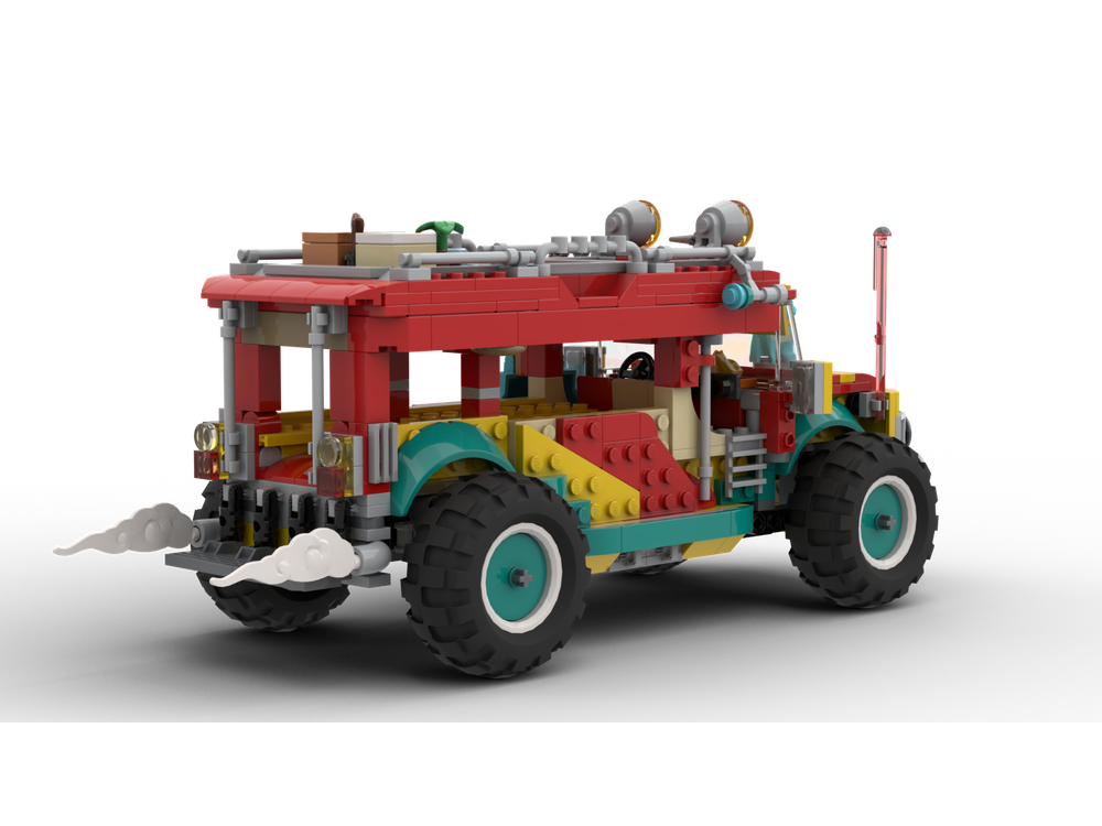 LEGO MOC Jeepney of the Philippines by gubsters | Rebrickable - Build ...