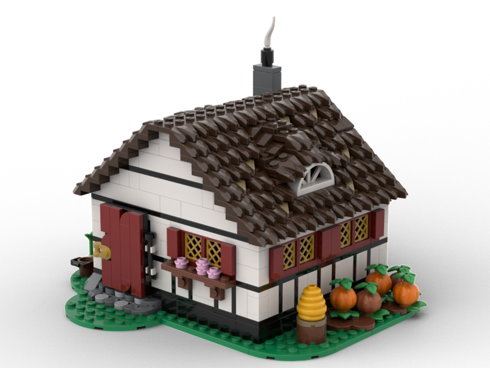 LEGO MOC Old Medieval Farmhouse by CastillaClassics | Rebrickable ...