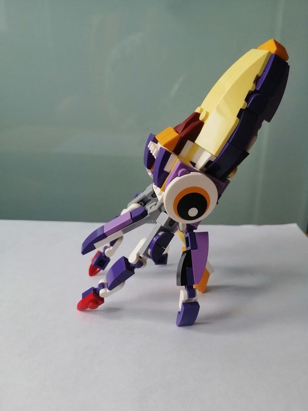 LEGO MOC Squid by EliseuV | Rebrickable - Build with LEGO